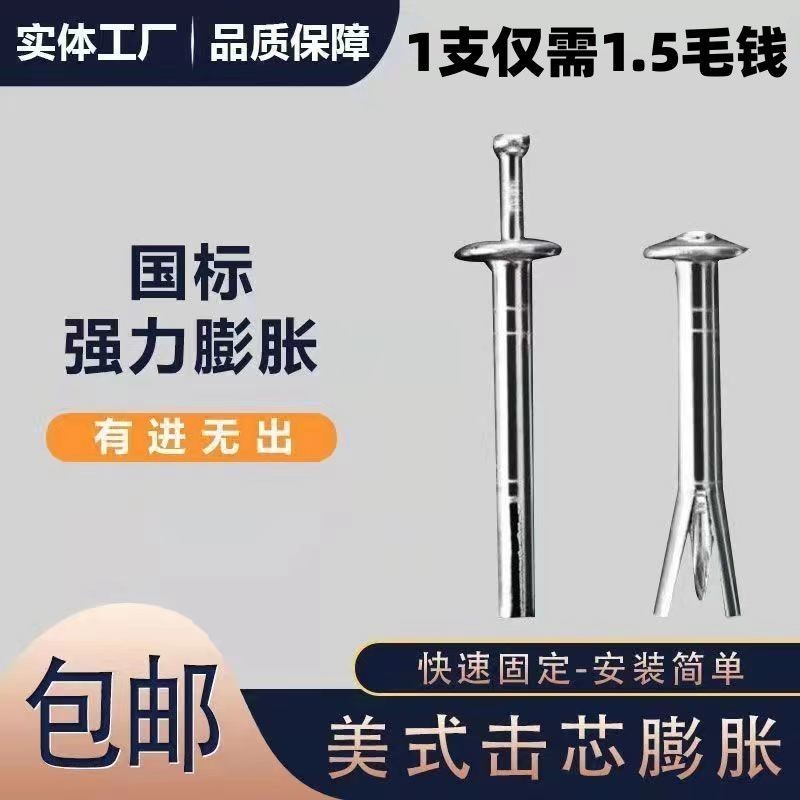 New American Core Expansion Nail Cement Percussion Expansion Nail Iron ...