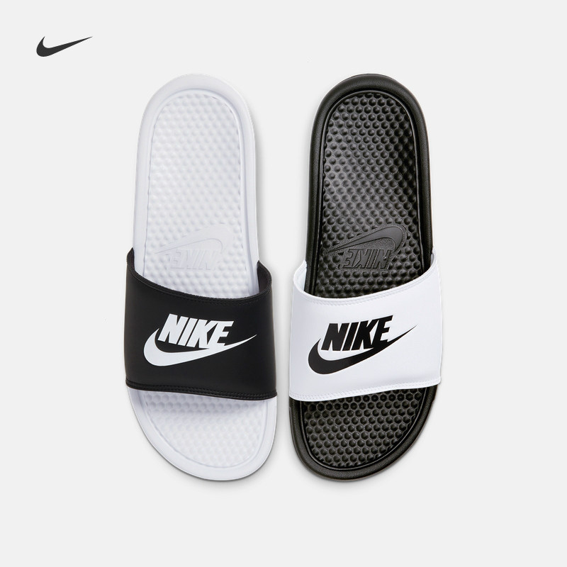 New Nikee Benassi Swoosh Unisex Slippers Sandals 2 Flip Female Male ...