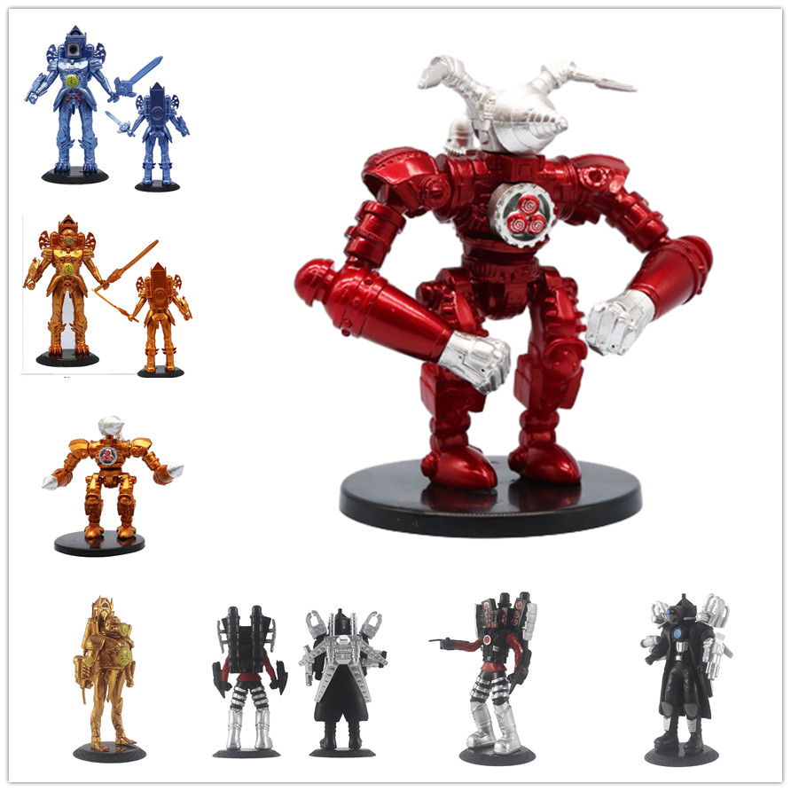 Drill Man Action Figure Skibidi Toilet Toys Clockman Cameraman ...