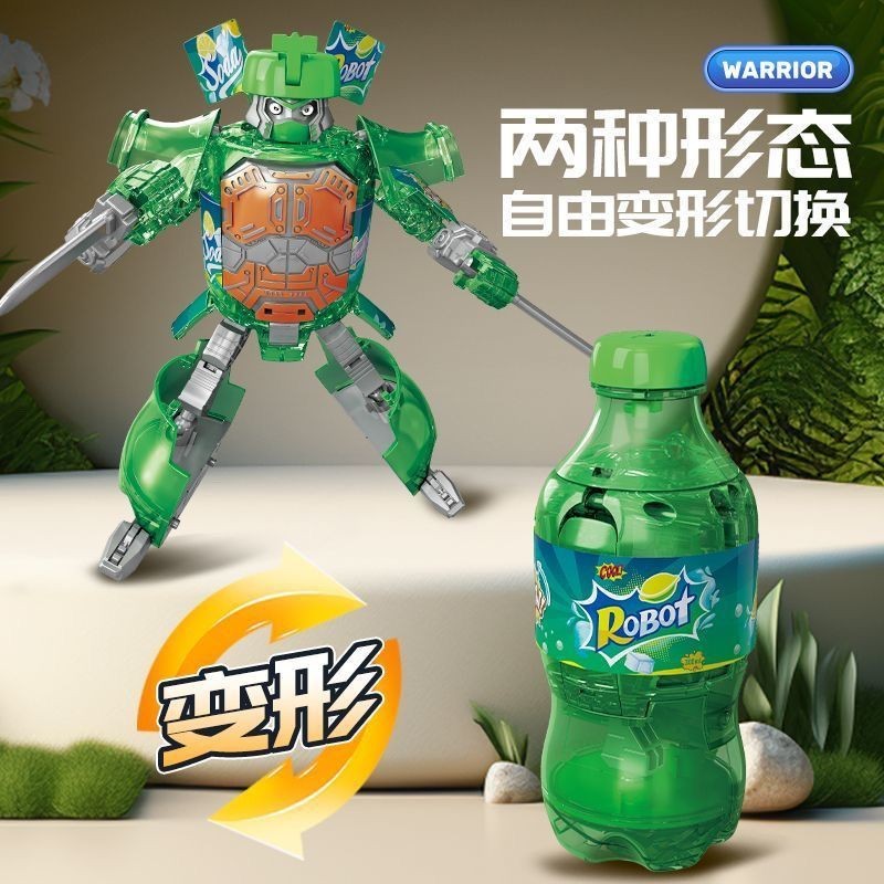 Straw Straw's Transformation Robot King's Transformation Robot King Can ...