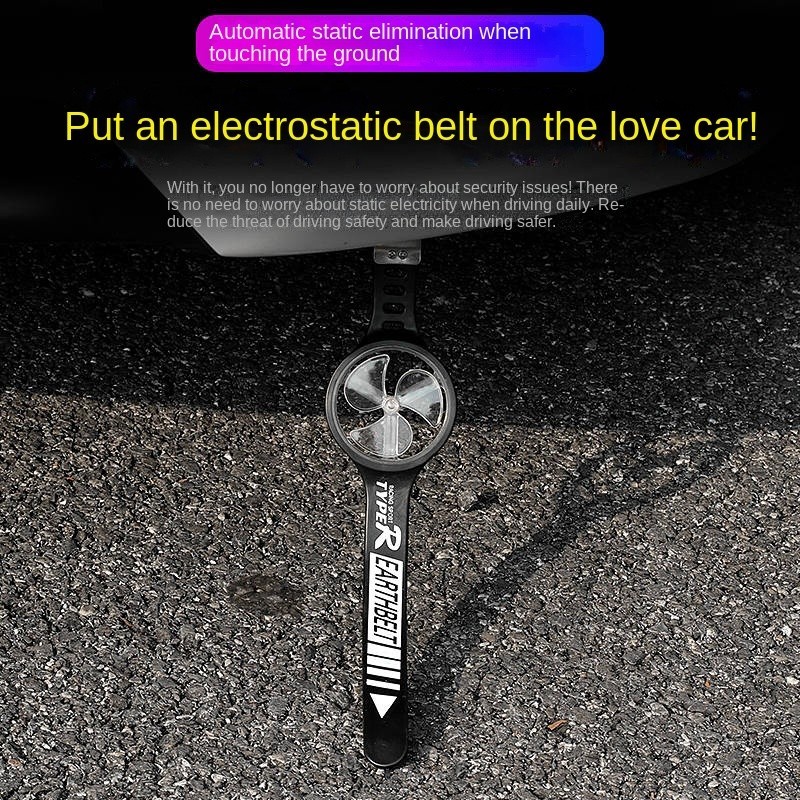 Car Static Belt Connecting Ground Strip Anti-Static Handy Tool ...