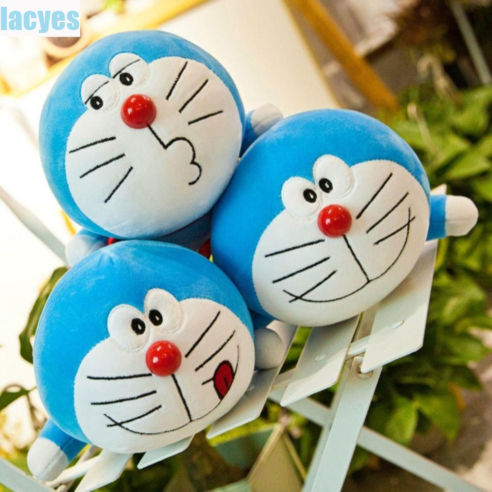 LACYES Doraemon Plush Doll Cartoon Kawaii Cushion Pillow Room ...