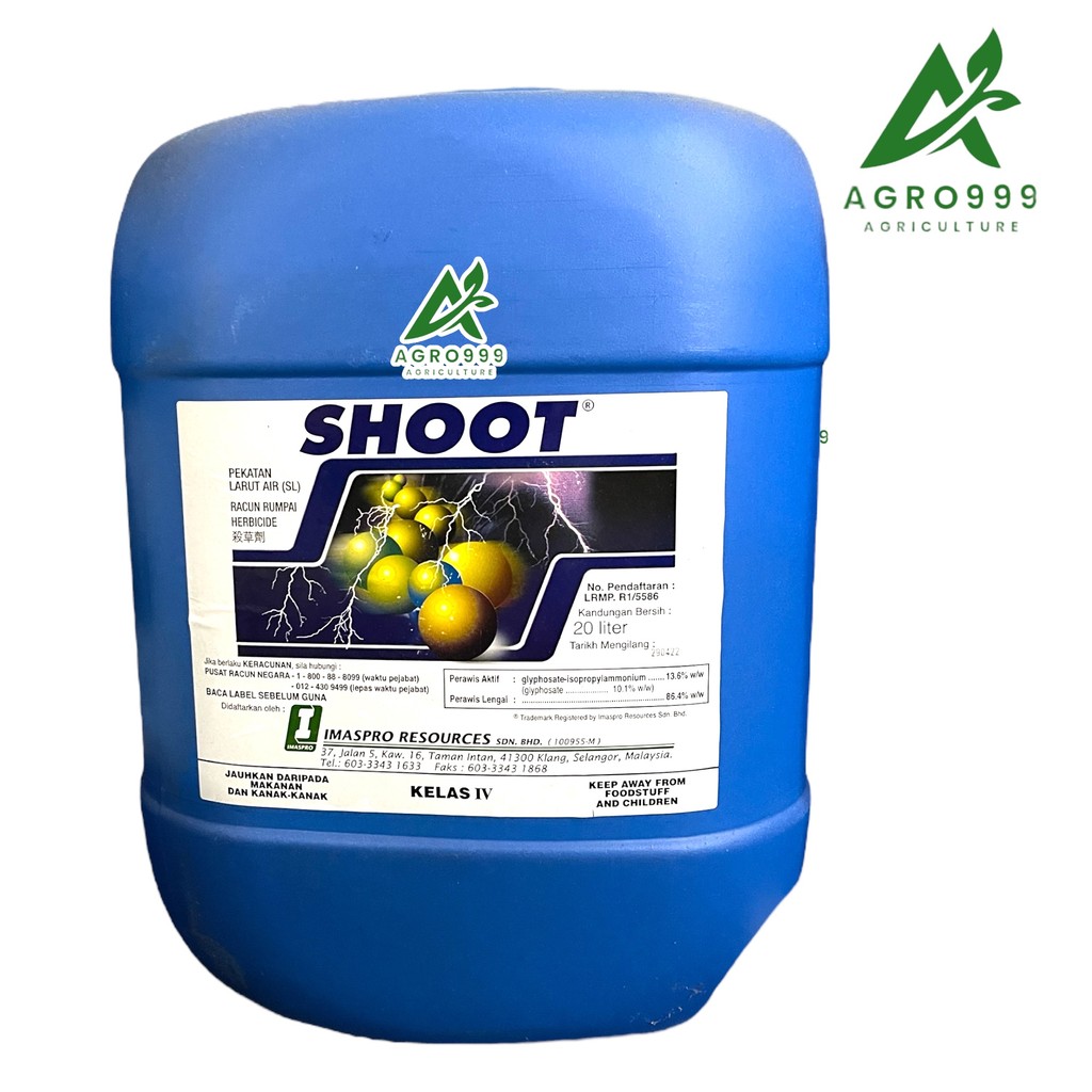 SHOOT 20LITER /Racun Rumput Herbicide/Racun serap | Shopee Malaysia