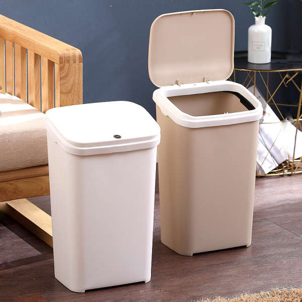 dustbin with cover dustbin 垃圾桶 Nordic Tall Office Kitchen Trash Can ...