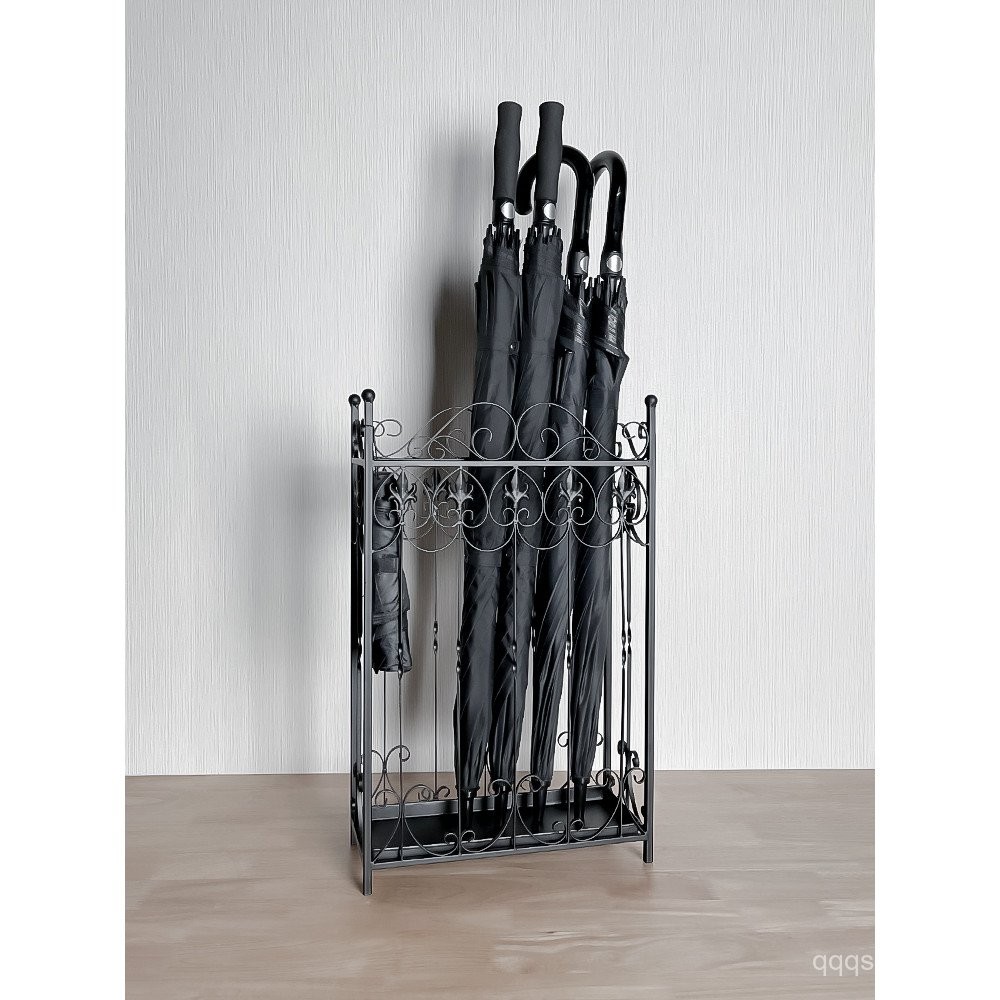Nordic Light Luxury Iron Art Umbrella Stand Household Umbrella Storage ...