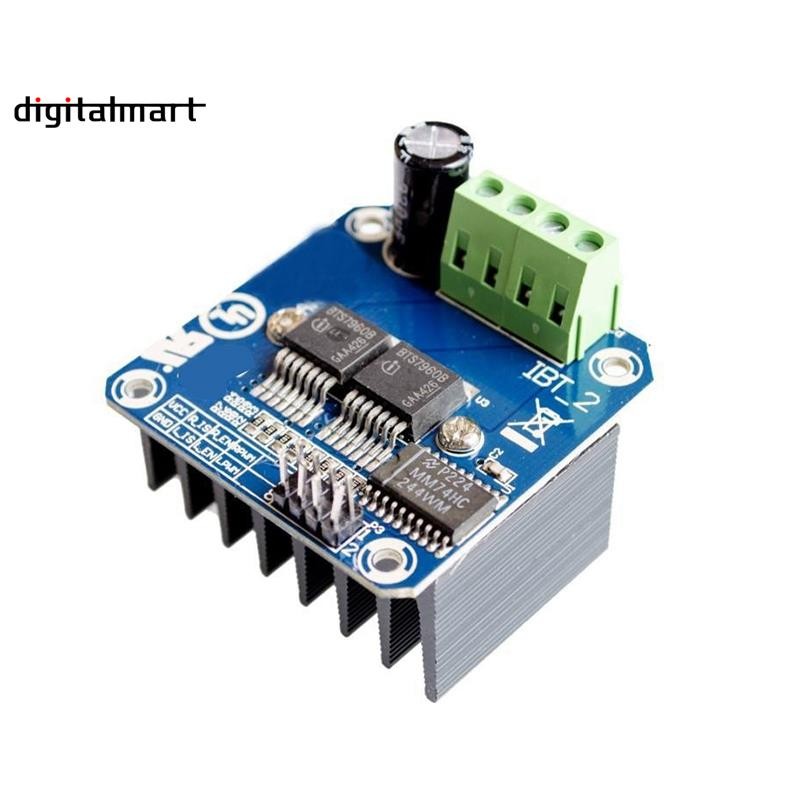 Smart Power Motor Driver Module BTS7960 43A Car Current Diagnostic ...
