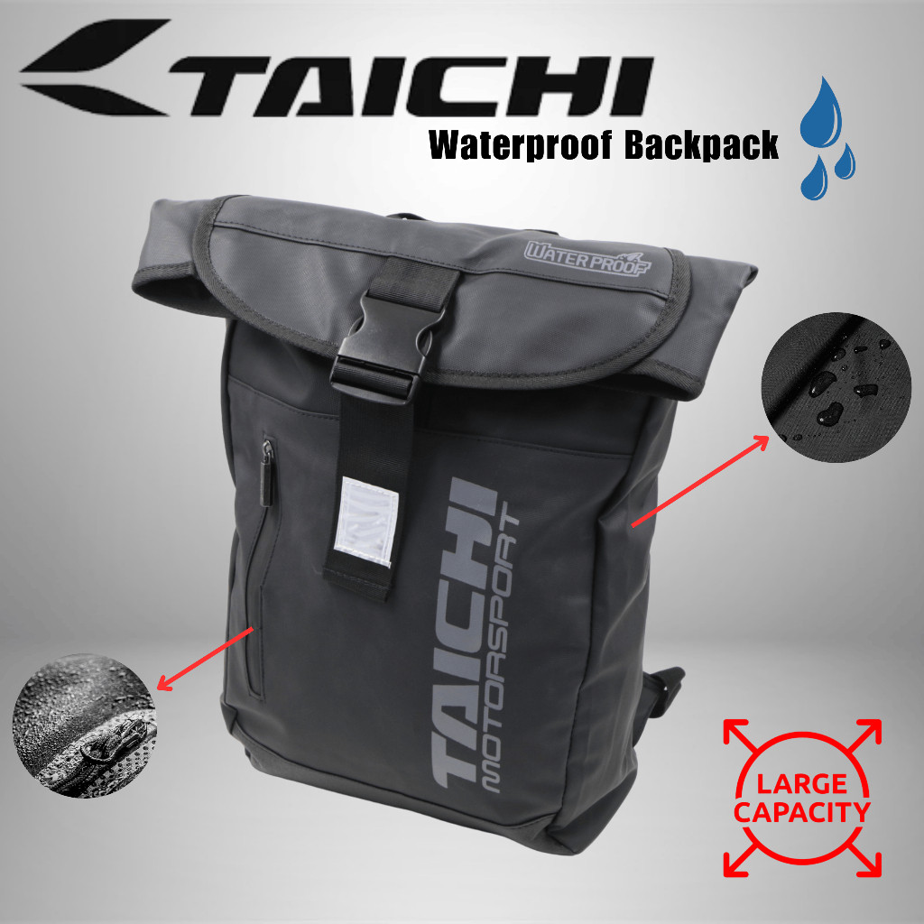 TAICHI Waterproof motorcycle bags beg Motocross bag Rider Backpack ...
