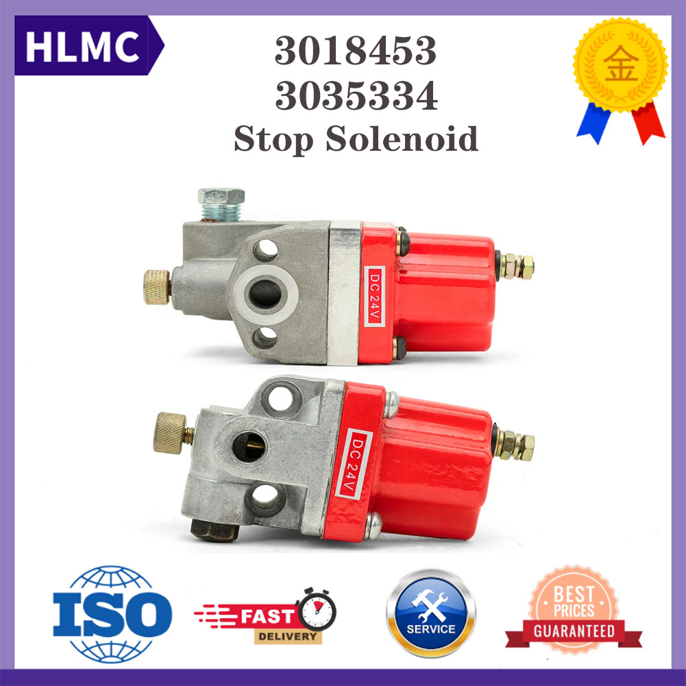 Excavator Parts Stop Solenoid Fuel Shutoff Cut Solenoid Valve One ...
