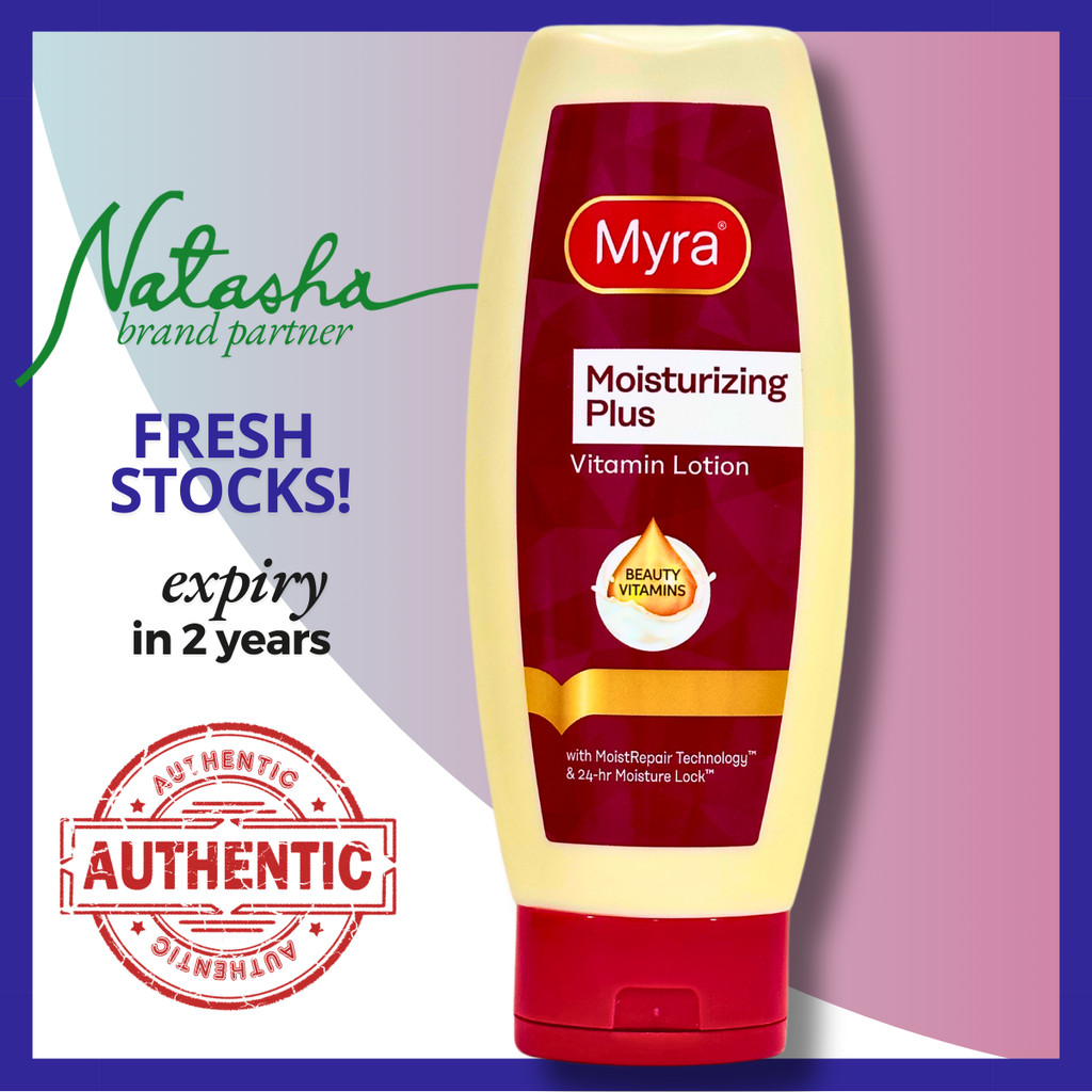 Myra Moisturizing Plus Vitamin Lotion With Moist Repair Myra Moist Plus ...