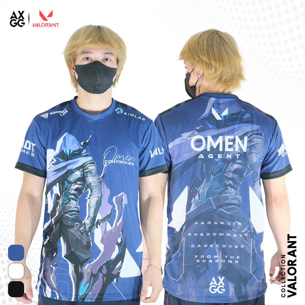Axgg "valorant" Gaming T-shirt | Shopee Malaysia