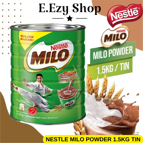 Nestle Milo Powder Tin 1.5KG (EXP : JULY 2025) | Shopee Malaysia
