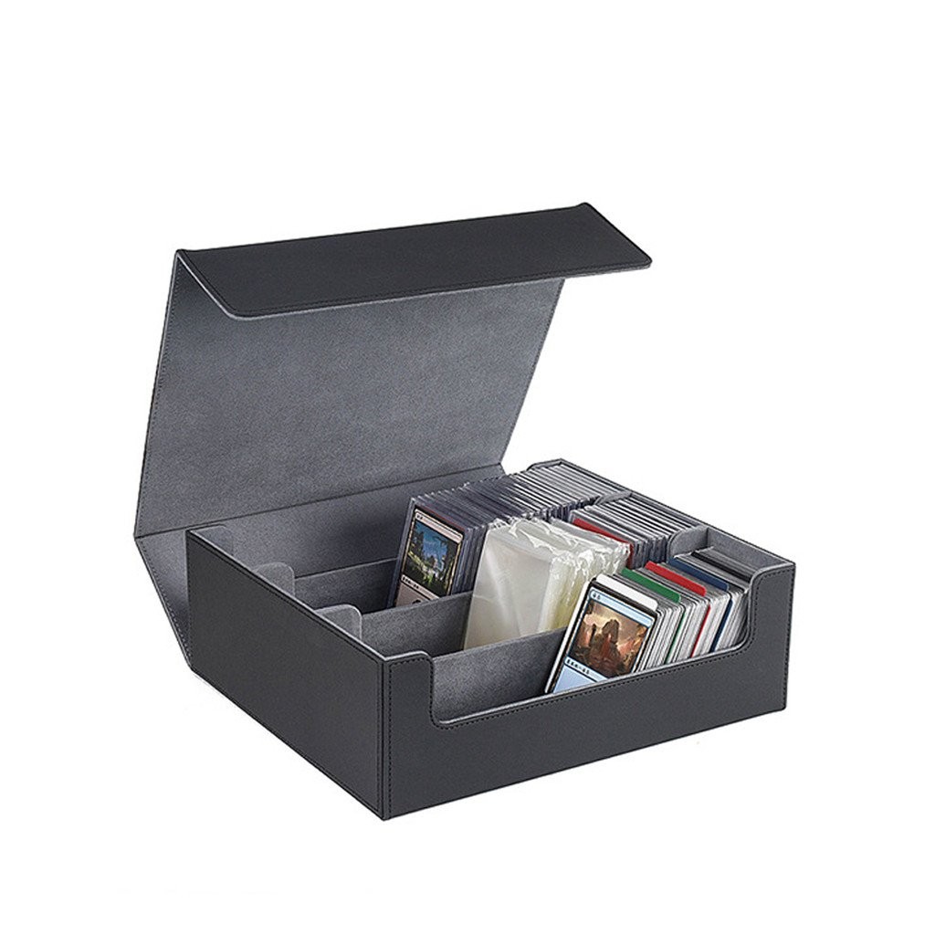 Three Kingdoms Kill Storage Box Yu-Gi-Oh Card Box PTCG Pokémon Wanzhi Card Box Magnetic Suction ...