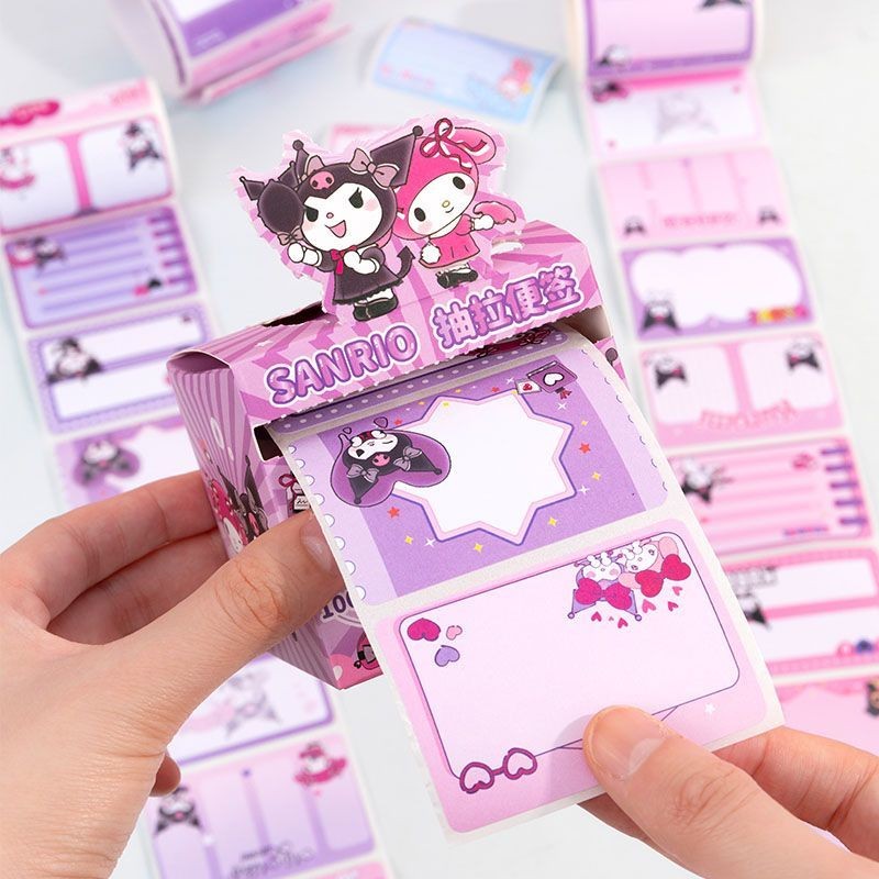 96% Praise Rate Melody Pull-out Sticky Notes High-value Sanrio Stickers ...