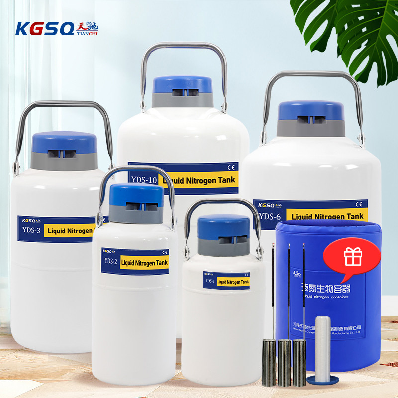 3L 6L 10L liquid nitrogen 6 liter nitrogen dewar make ice cream Cow ...