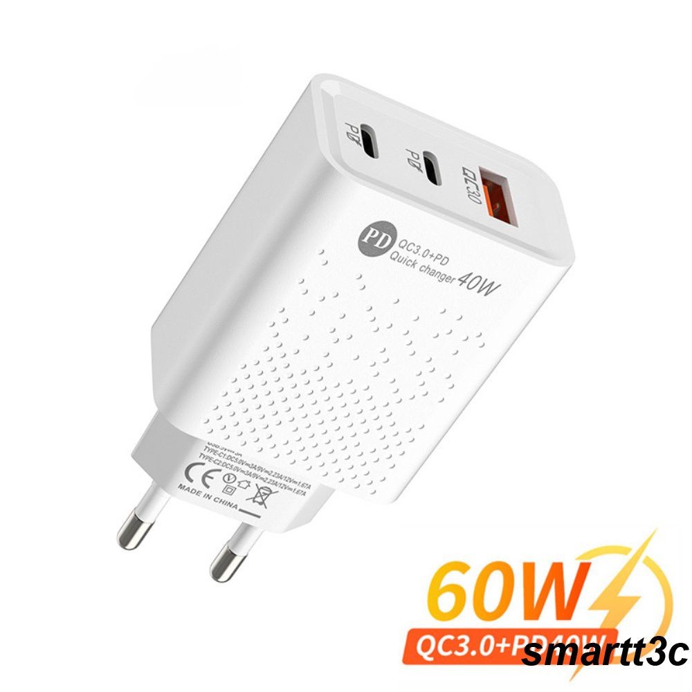 Ready Type C Fast Charging Head PD40W/QC3.0 Parallel Connection Fast ...