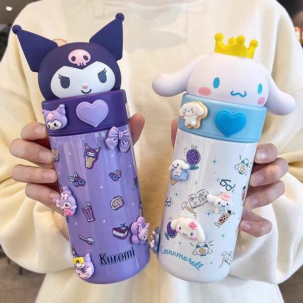 botol kuromi kuromi water bottle botol air tahan sejuk kuromi Sanrio Kuromi Melody 316 Children ...