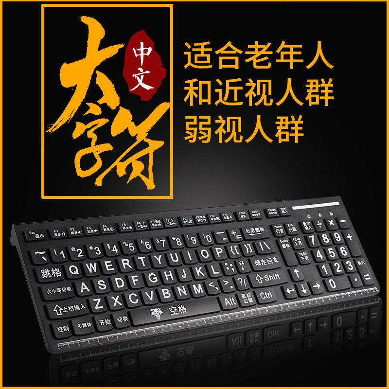 1269 People Collection Large Character Symbol Elderly Keyboard Myopia ...