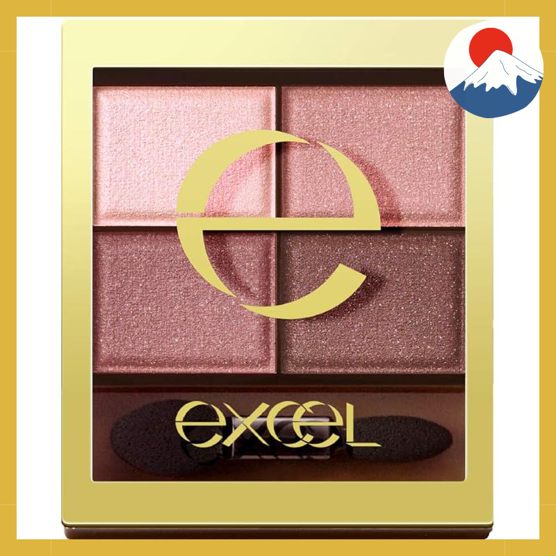 【Direct from Japan】 Skinny Rich Shadow Palette SR06 (Sensual Brown) by Excel | Shopee Malaysia