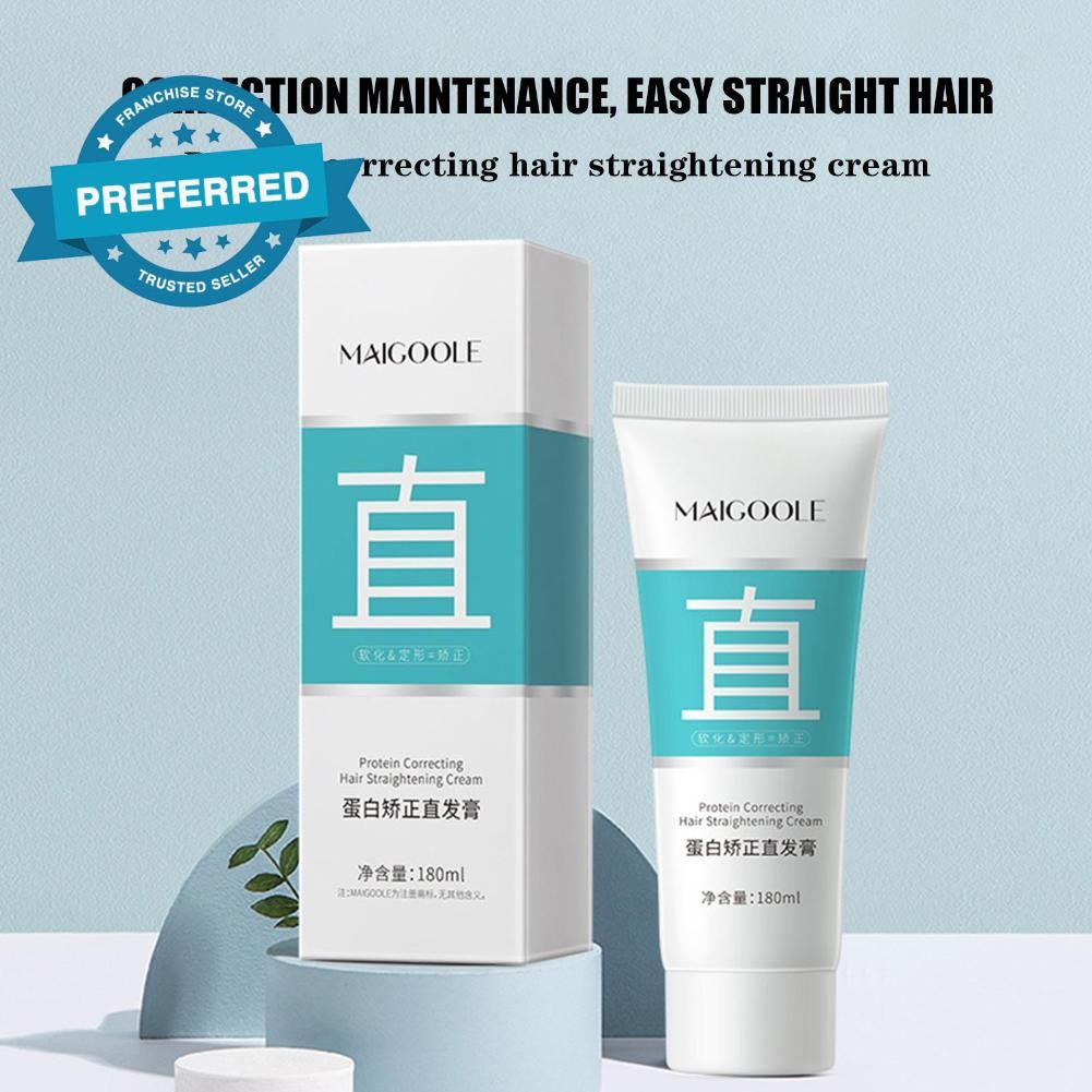Maigoole Protein Correction Hair Straightening Cream For Household Hair ...