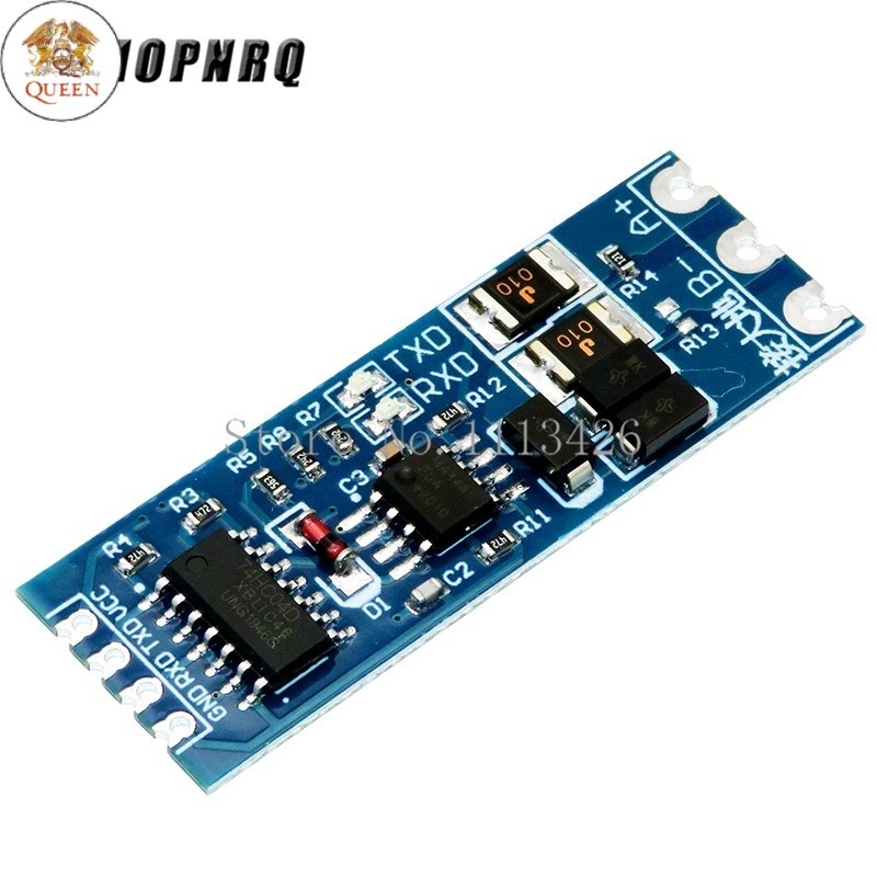 QC TTL turn RS485 module 485 to serial UART level mutual conversion hardware automatic flow ...