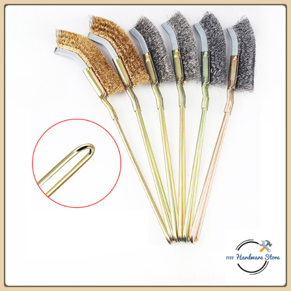 Metal Handle Hand Wire Brush Steel, Stainless Steel Brush, Brass Brush ...