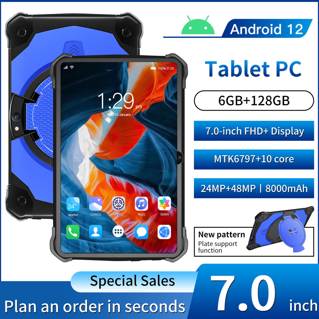 Tablet Pintar 7-inci WiFi Kanak-kanak Rentas Sempadan Baharu Memori Panggilan Dwi SIM 2G+16GB ...