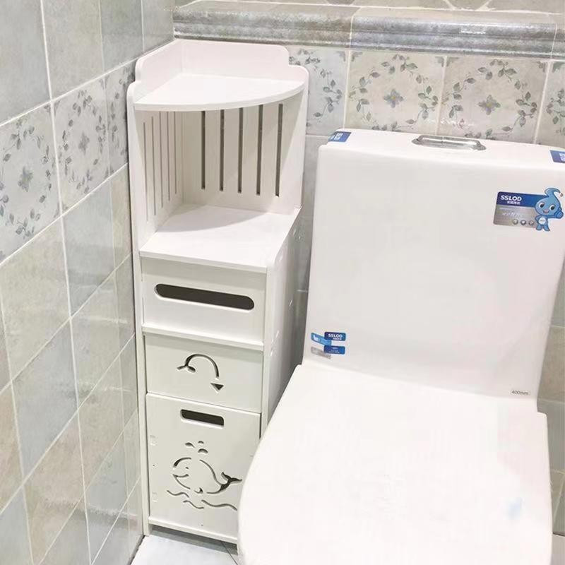 Toilet Rack Toilet Corner Rack Bathroom Multi-Layer Storage Rack Floor ...