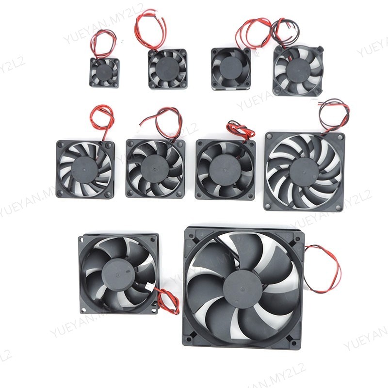 Brushless 2PIN DC Cooler Fan 30mm 40mm 50mm 6010 6cm 80mm 120mm For ...