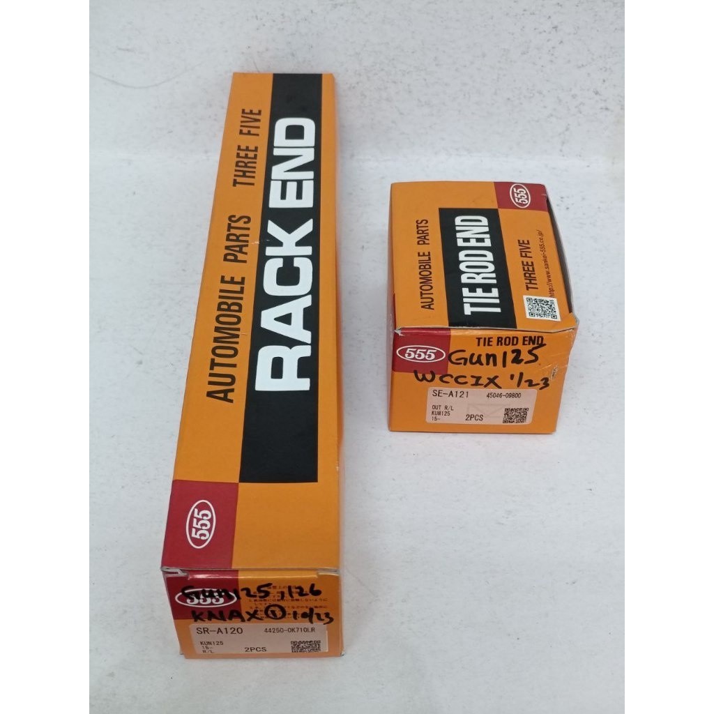 555 Japan Rack End & Tie Rod End Set for Toyota Hilux Revo GUN125 126 ...