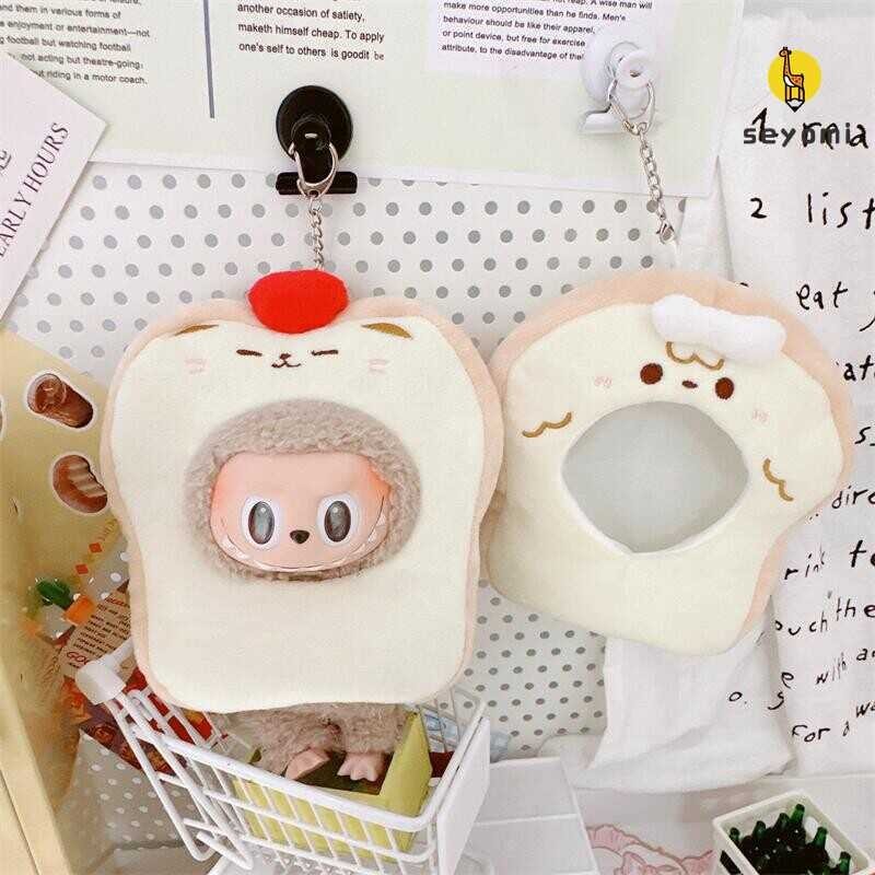 New Labubu Clothes 17cm Labubu Pendant Macaron Doll Accessories Cos ...