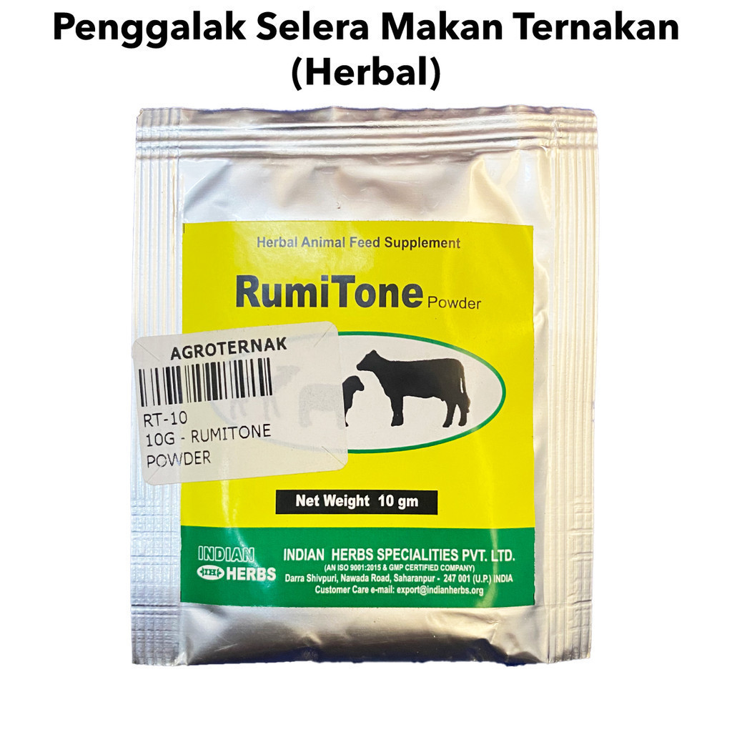 [10gm] [Rumitone] Penggalak Selera Makan Ternakan | Penggalak selera ...