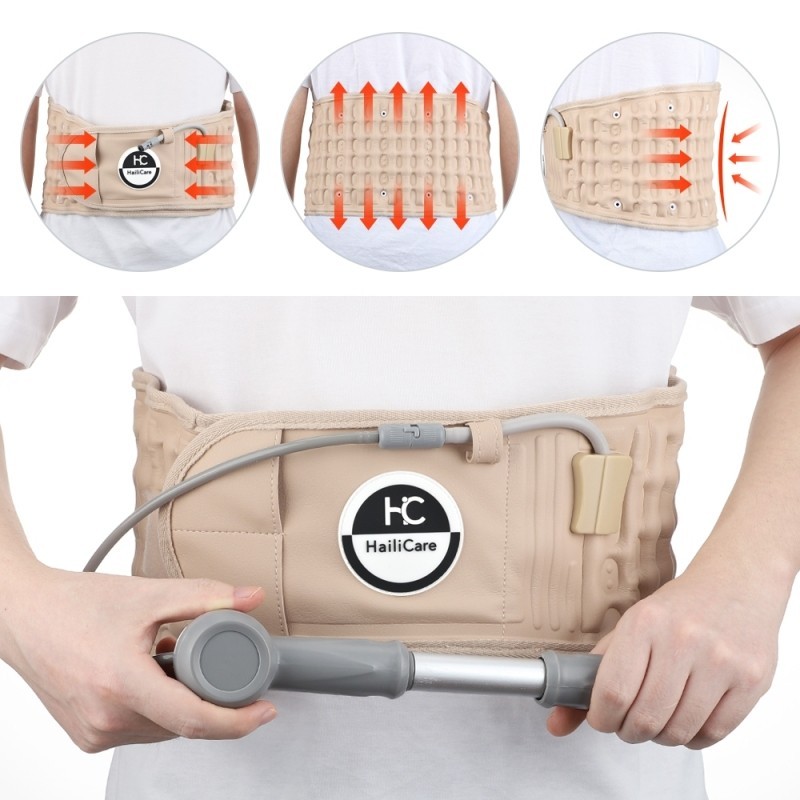 Inflatable Spinal Elastic Belt Waist Support Belt Relieve Disc ...