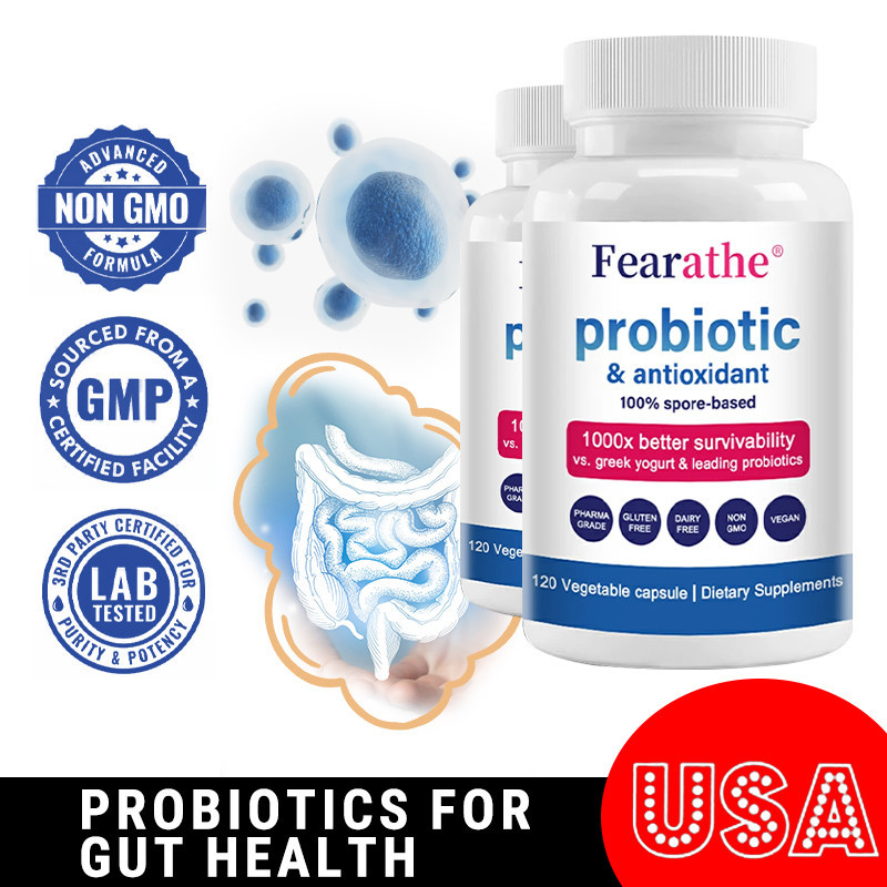 Probiotic and Antioxidant Supplement, Spore-Based for Immune Support ...