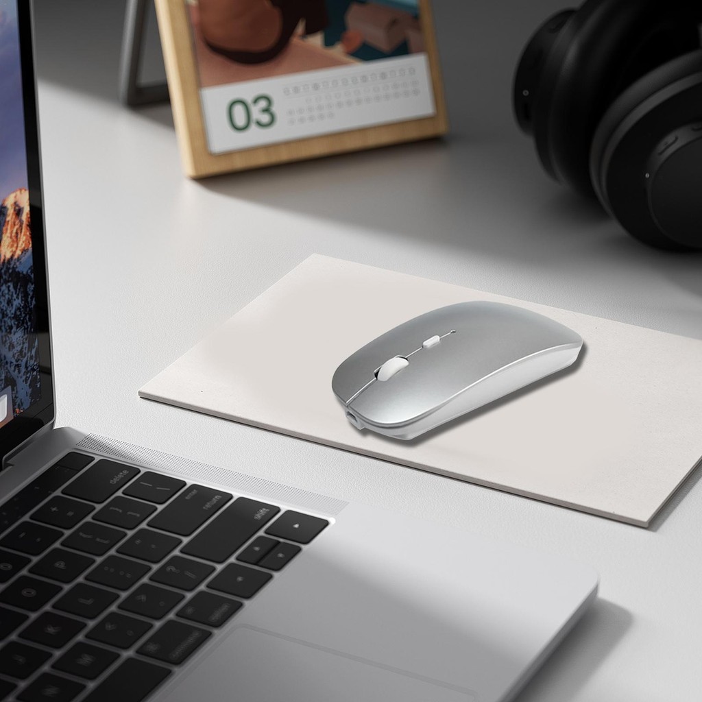 Portable Computer Mouse 2.4G USB Mute Mice High-Precision Computer ...