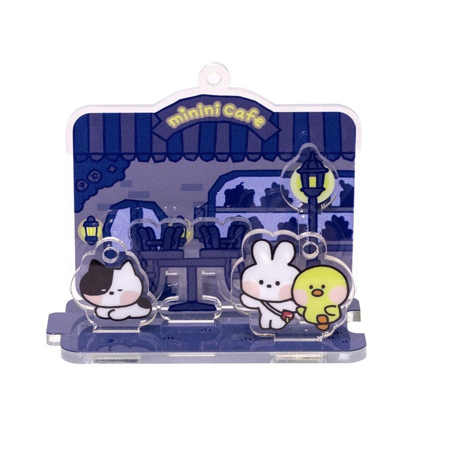 LINE FRIENDS minini Series Acrylic Stand Pendant Mystery Box/Single ...