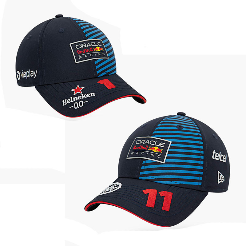 Oracle Red Bull Racing Hat No.1 Max Verstappen No.11 Sergio Perez ...