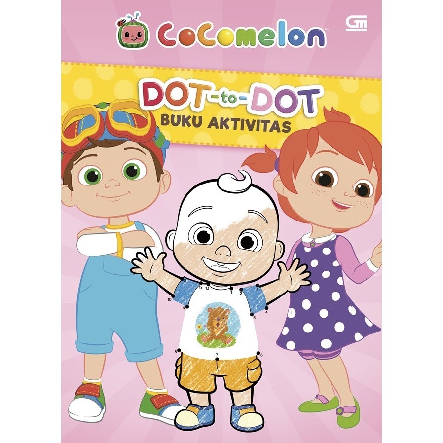 Rbs^ Cocomelon: Dot to Dot Activity Book By Moonbug Entertainment ...