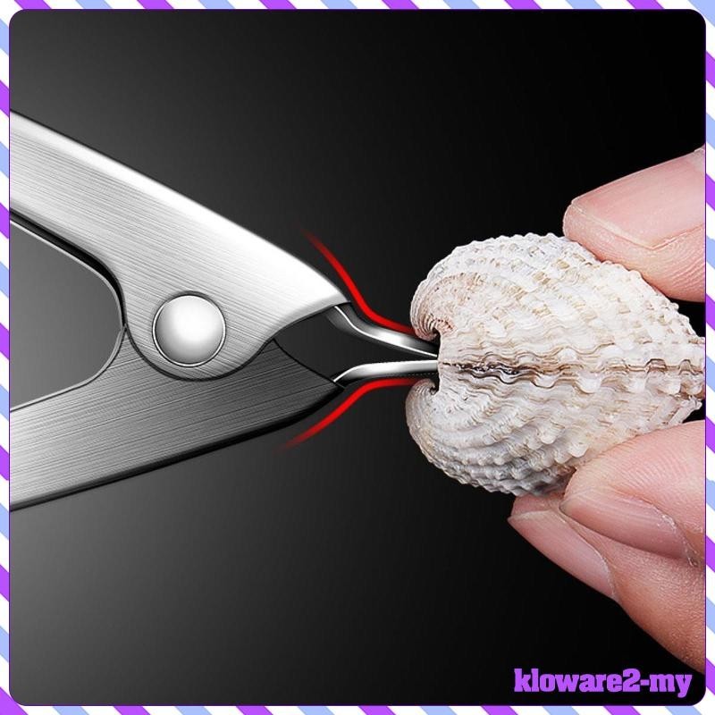 [KlowareafMY] Stainless Steel Clam Opener Sheller Practical Openers Use ...