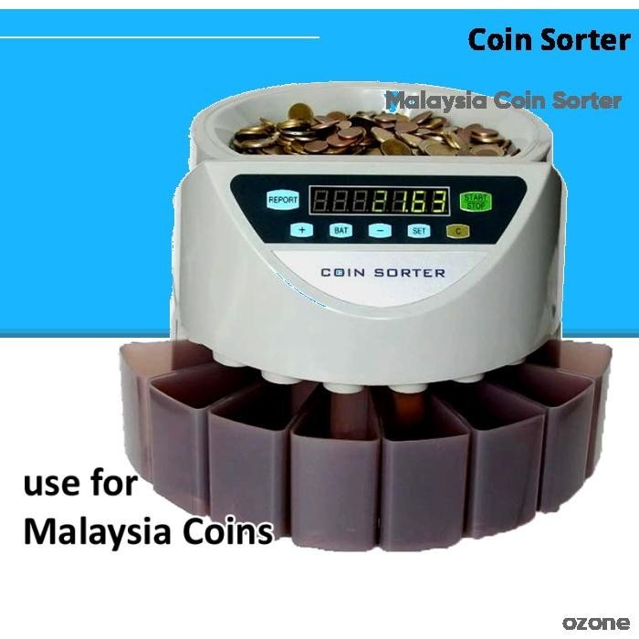 Malaysia Coin Sorter Coin Counter Machine | Shopee Malaysia