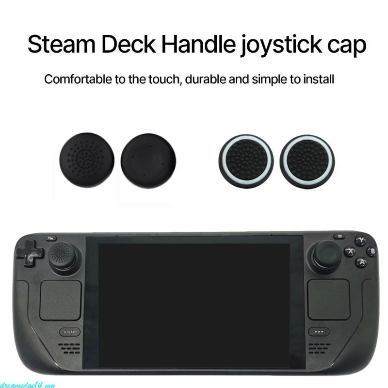 dreamedge14 For Steam Deck with Silicone Rocker Caps Host Button ...