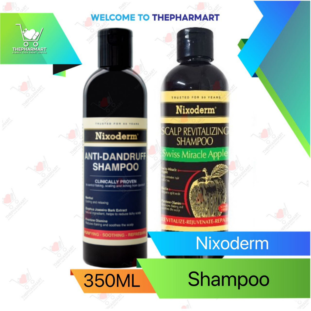Nixoderm Scalp Revitalizing Shampoo (350ml) Nixoderm Anti Dandruff ...