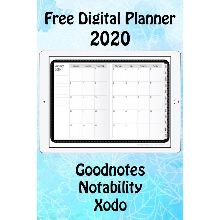 GoodNotes Notability Digital Planner MEGA PACK Template Bullet Journal ...