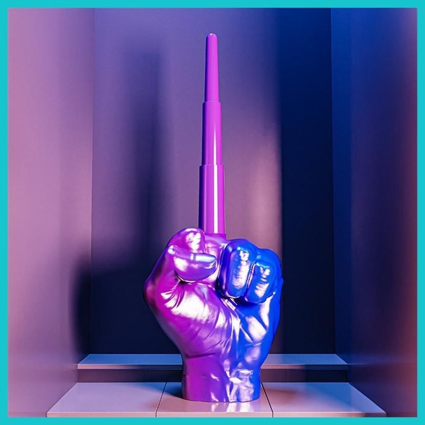 Middle Finger Gravity Fidget Toy Telescopic Retractable Toy Sword ...