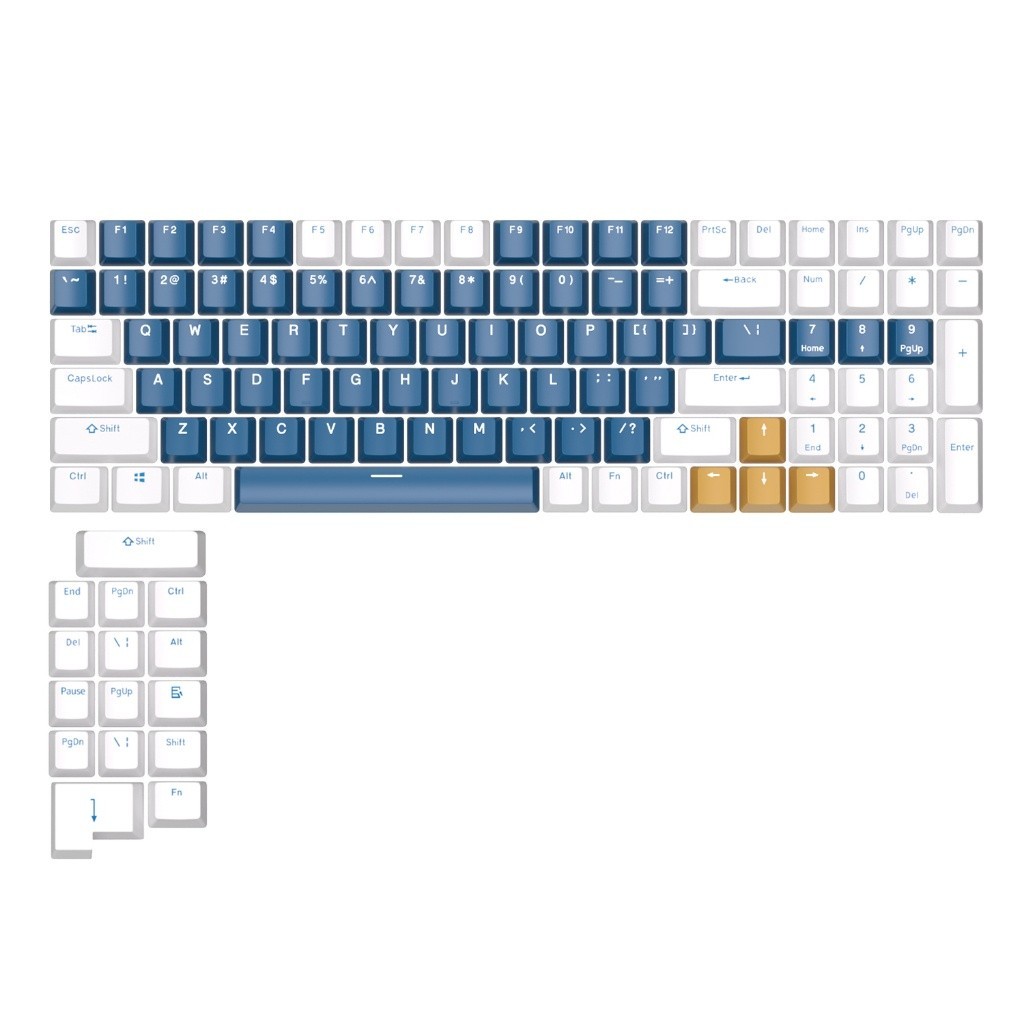 Royal Kludge Custom 136 Keycaps OEM Keycaps Keyboard Keycaps Mechanical ...