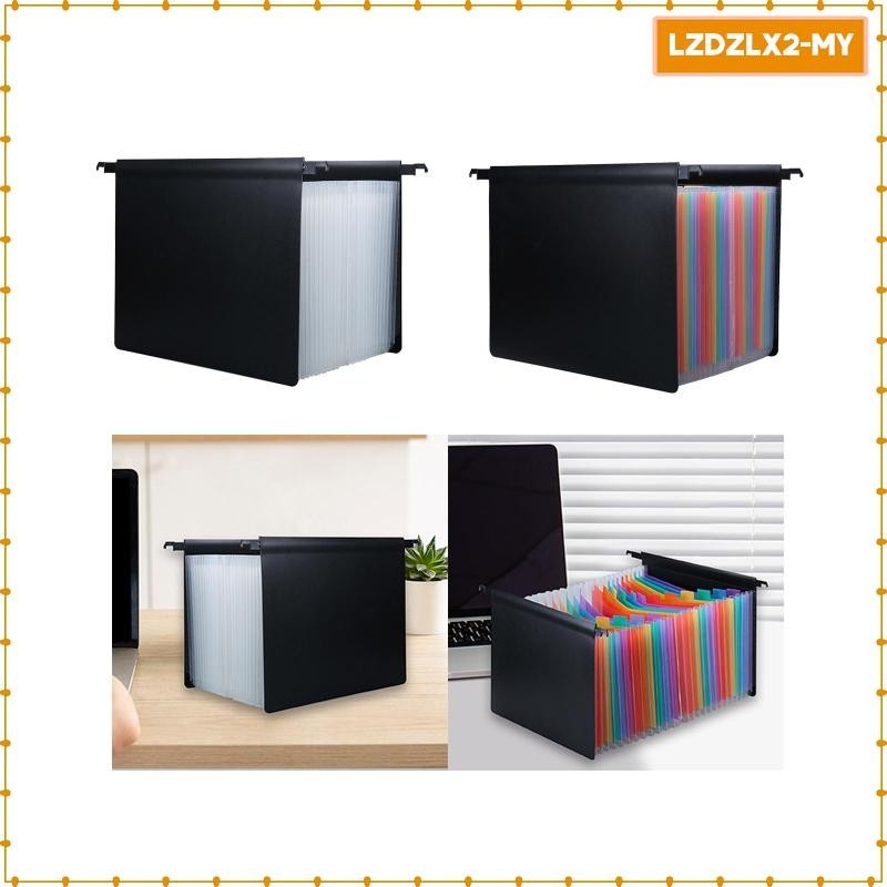 [Loviver] Expanding Hanging File Folder Expandable 25 Pocket Large ...