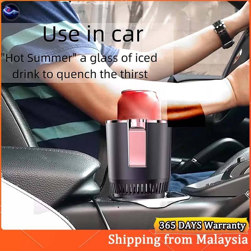 2 in 1 Car Cup Warmer Cooler Smart Car Tumbler Holder 12V Practical ...