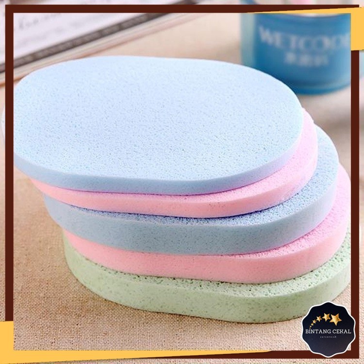 BC 7MM 12MM 15MM Sponge Puff Seaweed Cleansing Cosmetic Facial Wash ...