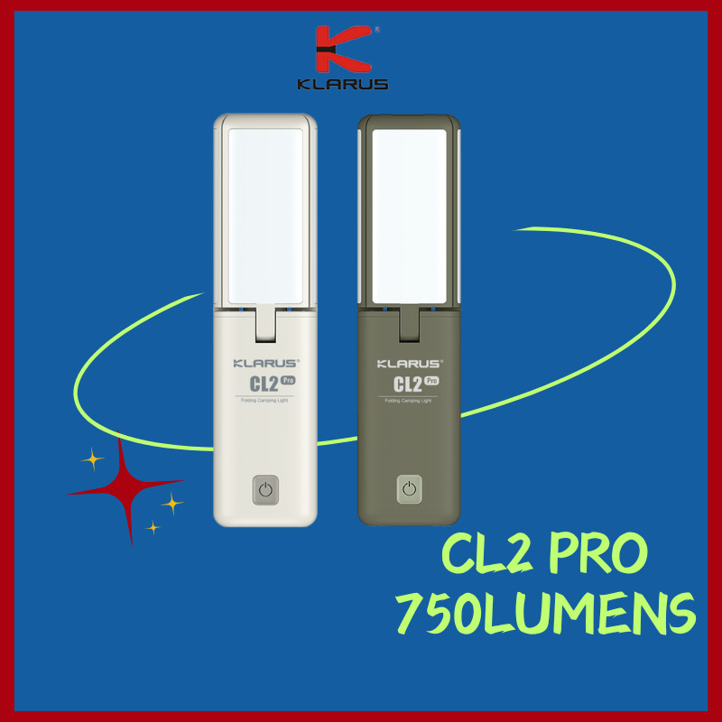 Klarus CL2 PRO 750Lumens Extended Runtime Camping Light All-Night ...