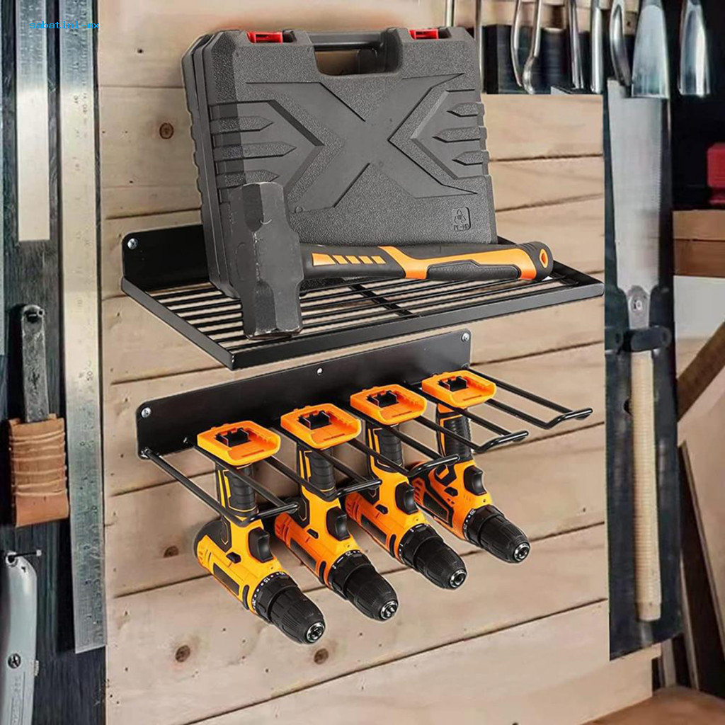 Sa Wall Mount Tool Rack Tool Holder Organizer Wall Mount Power Tool ...