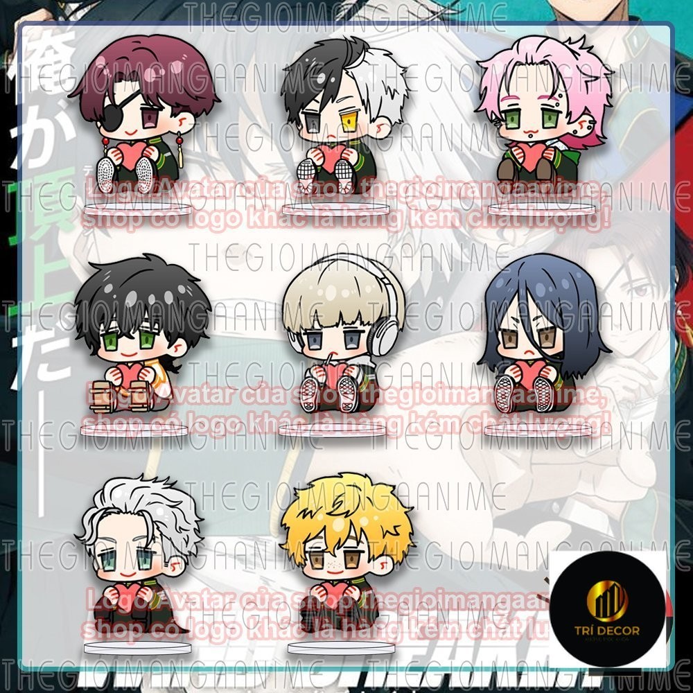 (3cm) Wind BREAKER ver Model standee mica standee Heart Hugging Model ...